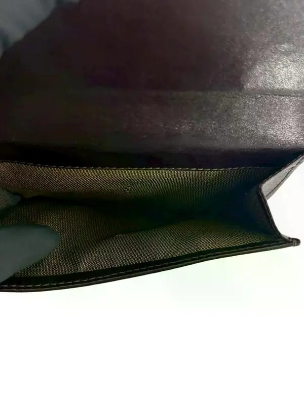 Fendi 2000-2010 Zucca Canvas And Leather Bifold Wallet Small Wallets