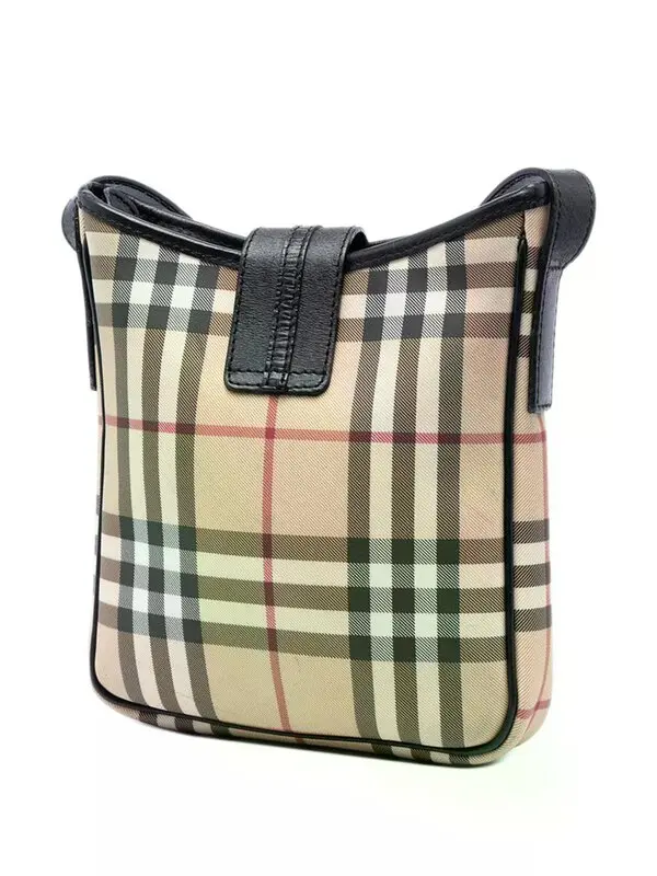 Burberry House Check Coated Canvas Crossbody Bag