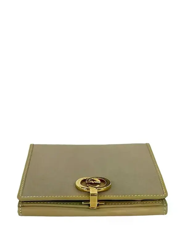 Gucci 20th Century Calfskin Interlocking G Bifold Wallet Small Wallets