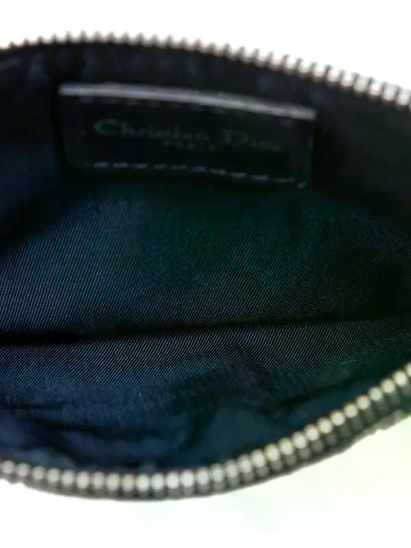 Dior Diorissimo Trotter Canvas Wristlet Pouch