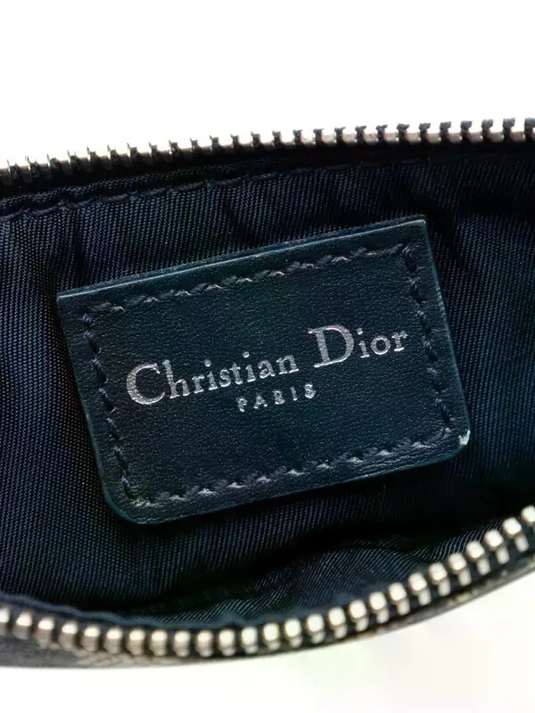 Dior Diorissimo Trotter Canvas Wristlet Pouch