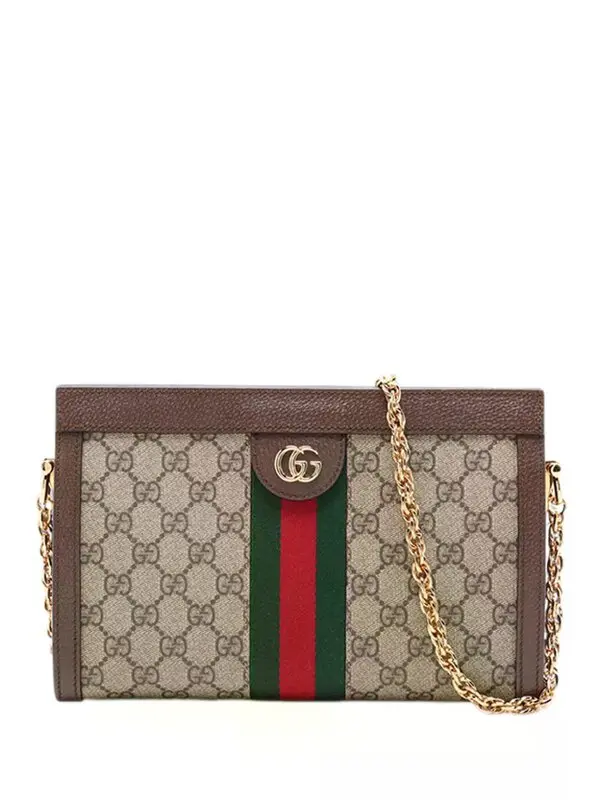 Gucci Ophidia Gg Supreme Web Small Crossbody Bag - Neutrals