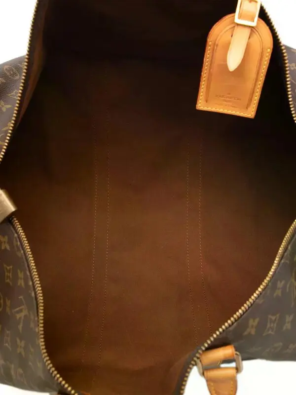 LOUIS VUITTON Monogram Keepall 55 Travel Bag
