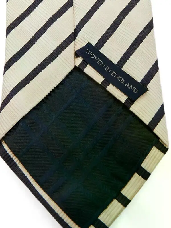 Burberry Diagonal-striped Tie