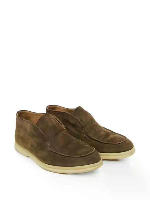 Loro Piana Suede Ankle Boots