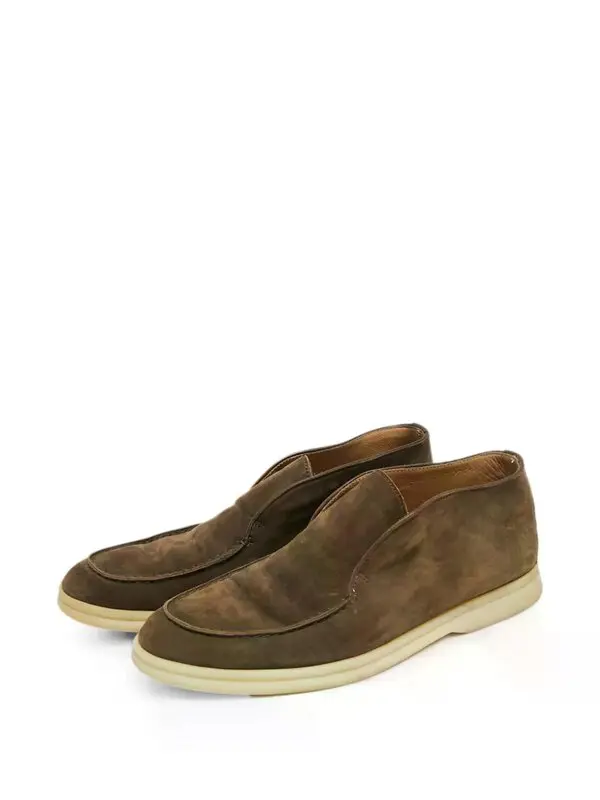 Loro Piana Suede Ankle Boots