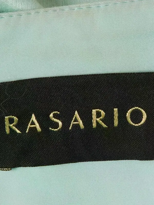 RASARIO Ruched Off-the-shoulder Mini Dress