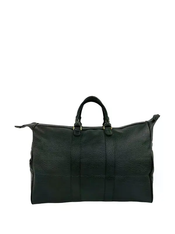 Burberry 20th Century Leather Travel Bag