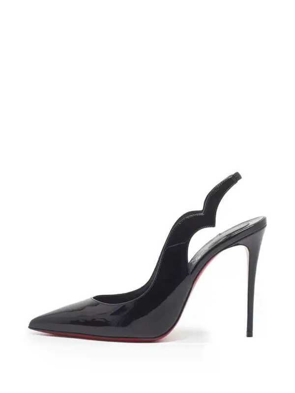 CHRISTIAN LOUBOUTIN Hot Chick Slingback Pumps - Black