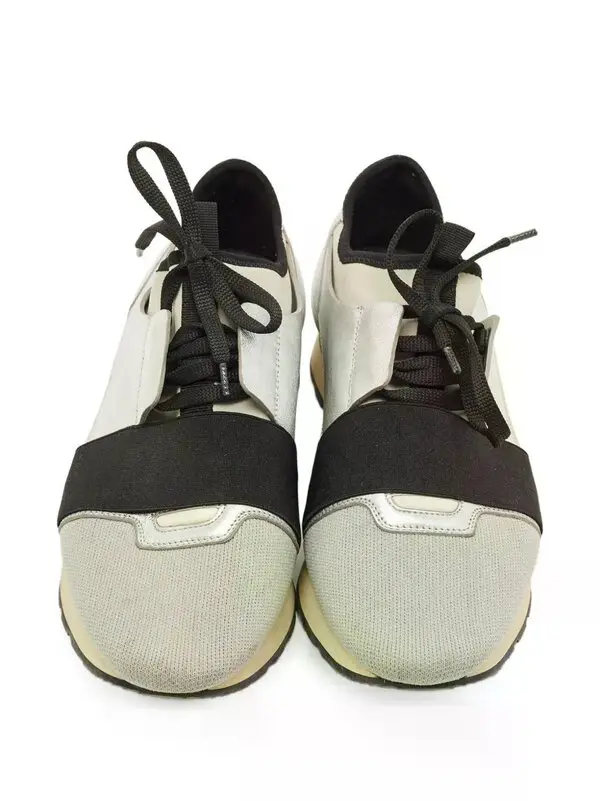 Balenciaga Race Runner Sneakers - Silver