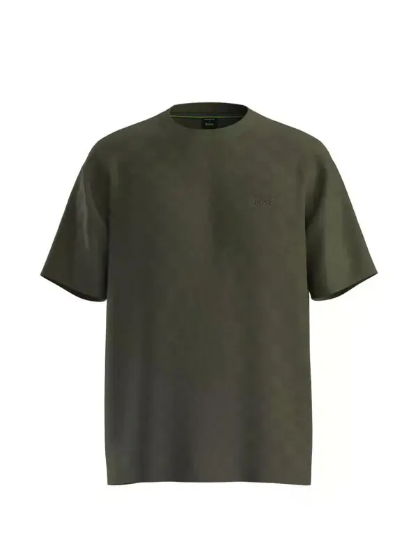 BOSS X Porsche Check-pattern T-shirt