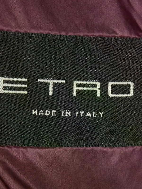 Etro Paisley Print Quilted Coat