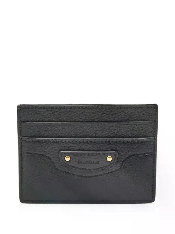Balenciaga Neo Classic Card Holder - Black