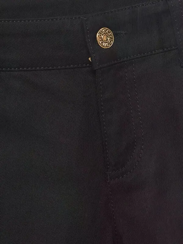 Gucci Lace-up Detail Jeans