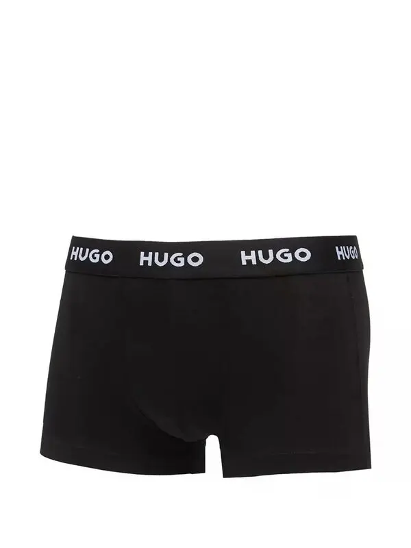 Hugo Logo-waistband Trunks