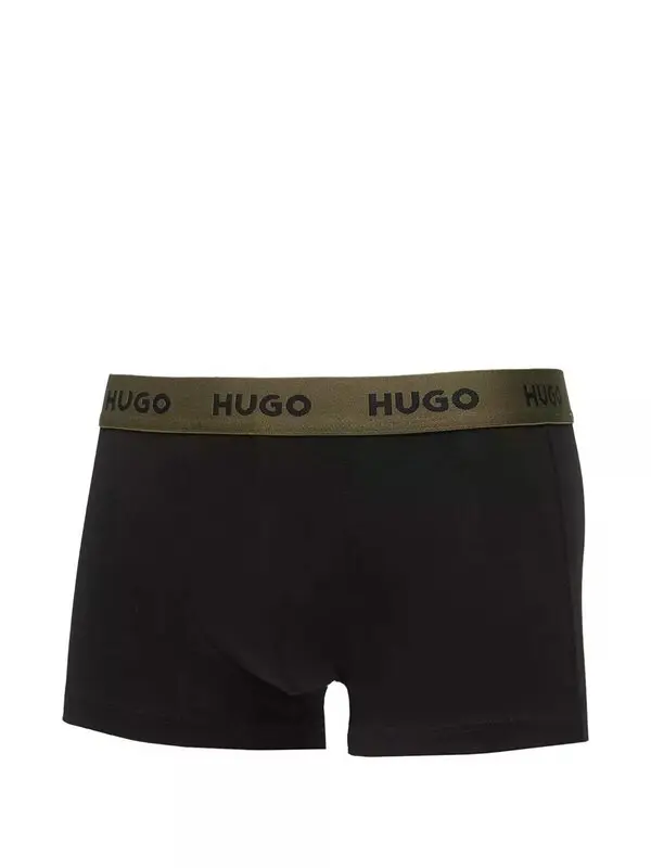 Hugo Logo-waistband Trunks