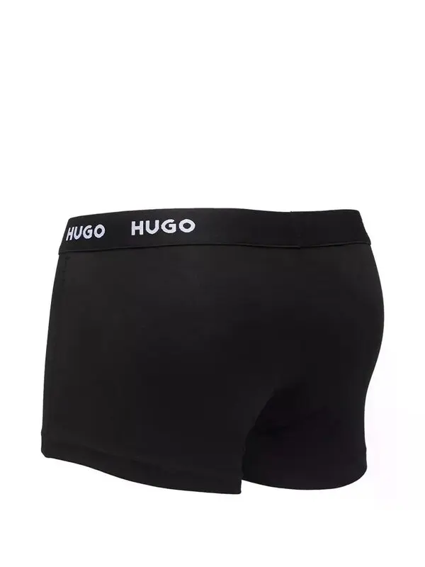 Hugo Logo-waistband Trunks