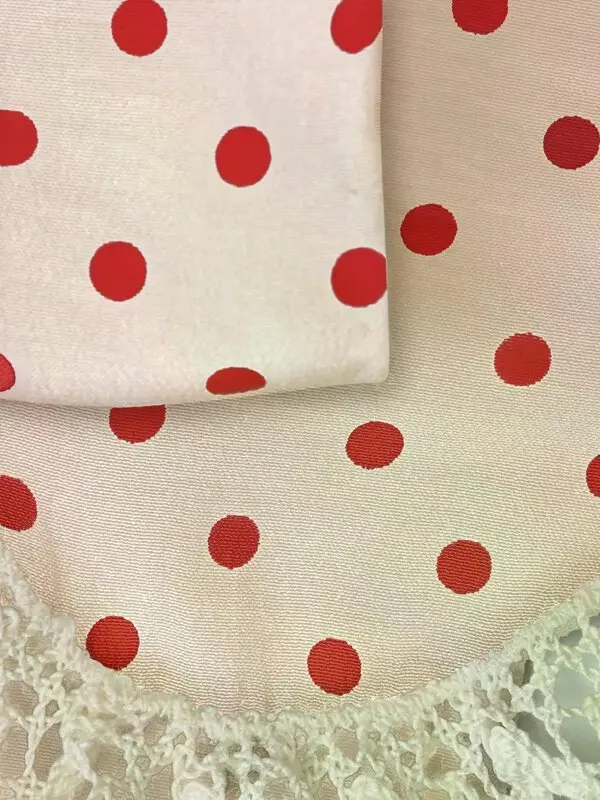 Prada Polka-dot Marocain Scarf