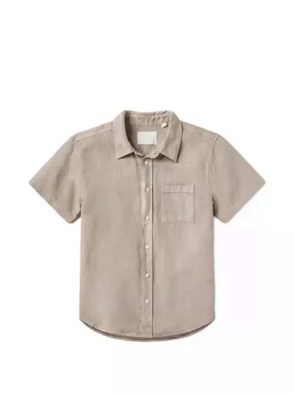 Citizens Of Humanity Chest-pocket Short-sleeve Shirt - Neutrals