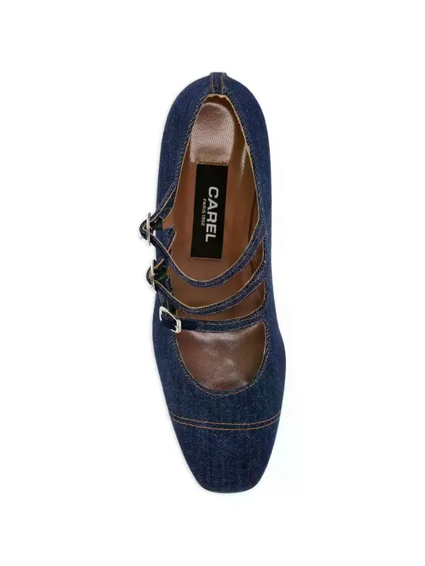CAREL Kina Buckle-strap Ballet Flats