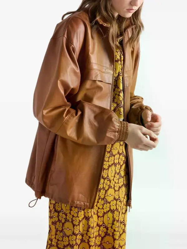 Prada Nappa Leather Jacket