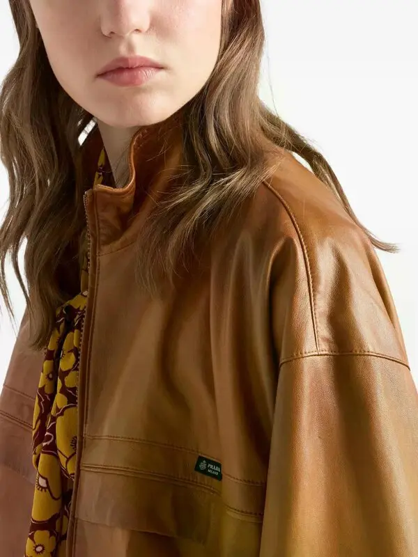 Prada Nappa Leather Jacket