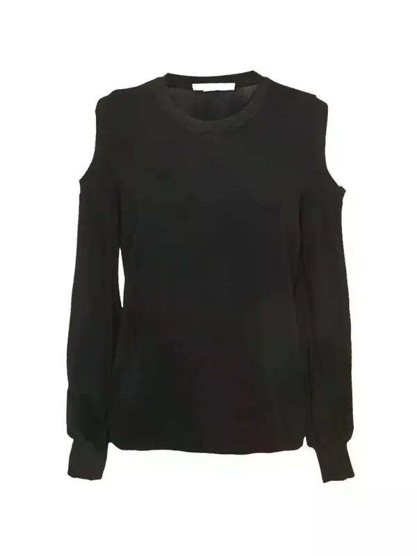 Givenchy Jersey Cold Shoulder Top