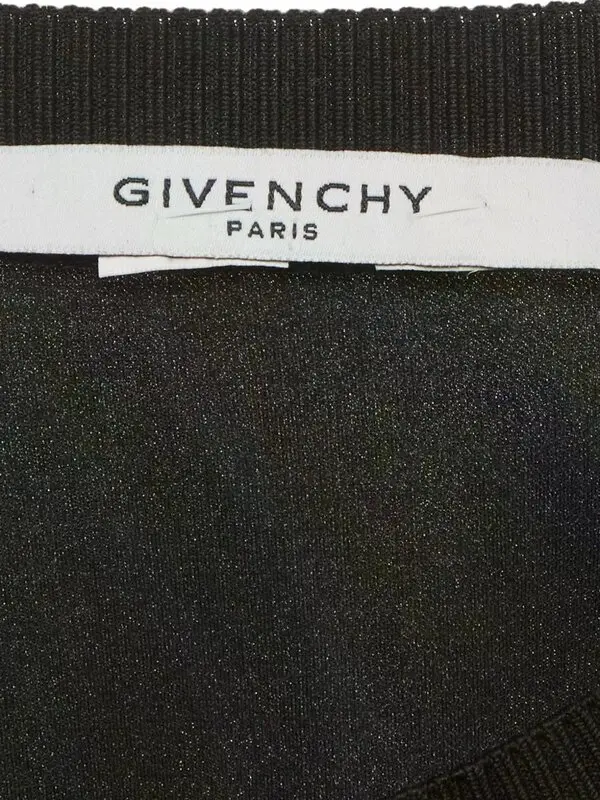 Givenchy Jersey Cold Shoulder Top