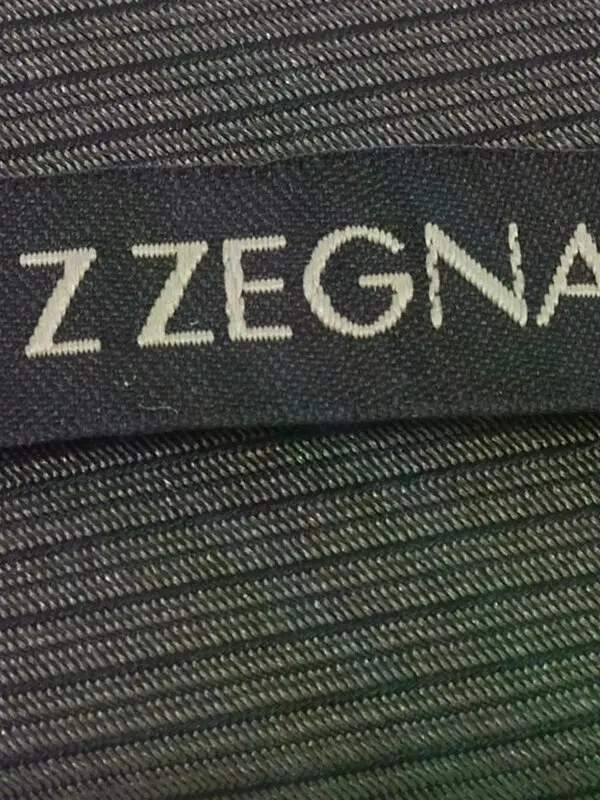 Ermenegildo Zegna Striped Neck Tie - Grey