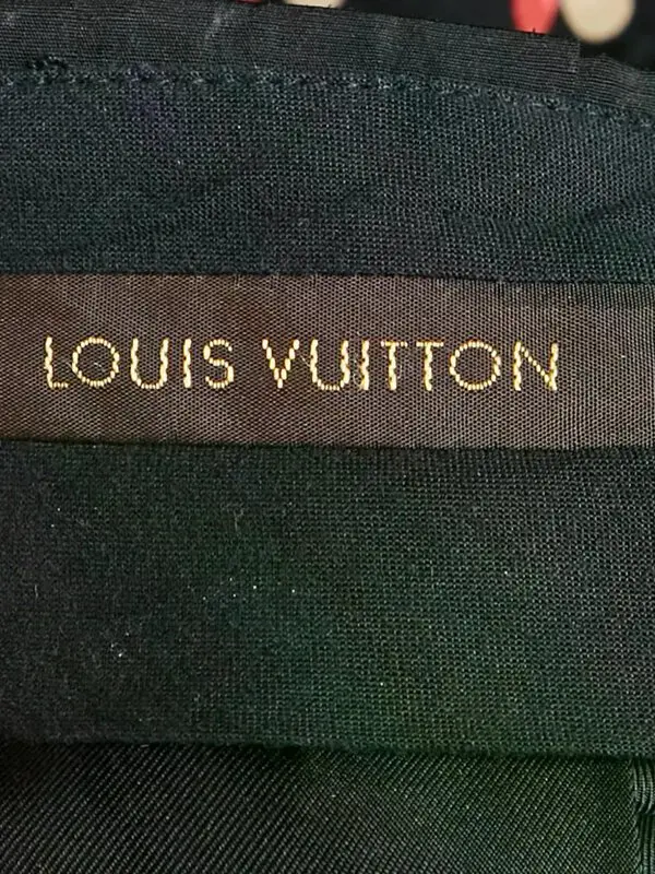 LOUIS VUITTON Pleated Mini Skirt