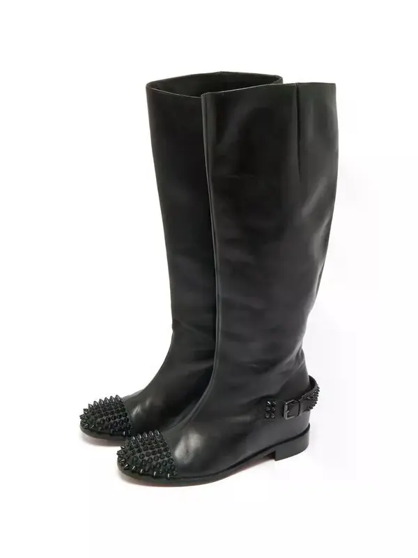 CHRISTIAN LOUBOUTIN Egoutina Knee Boots
