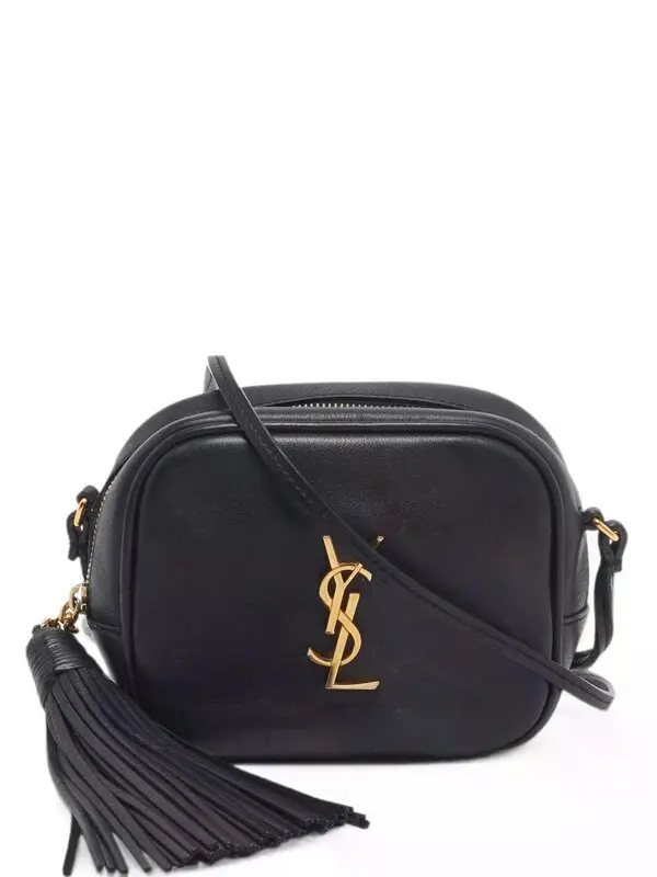 Saint Laurent Lou Tassel Crossbody Bag - Black