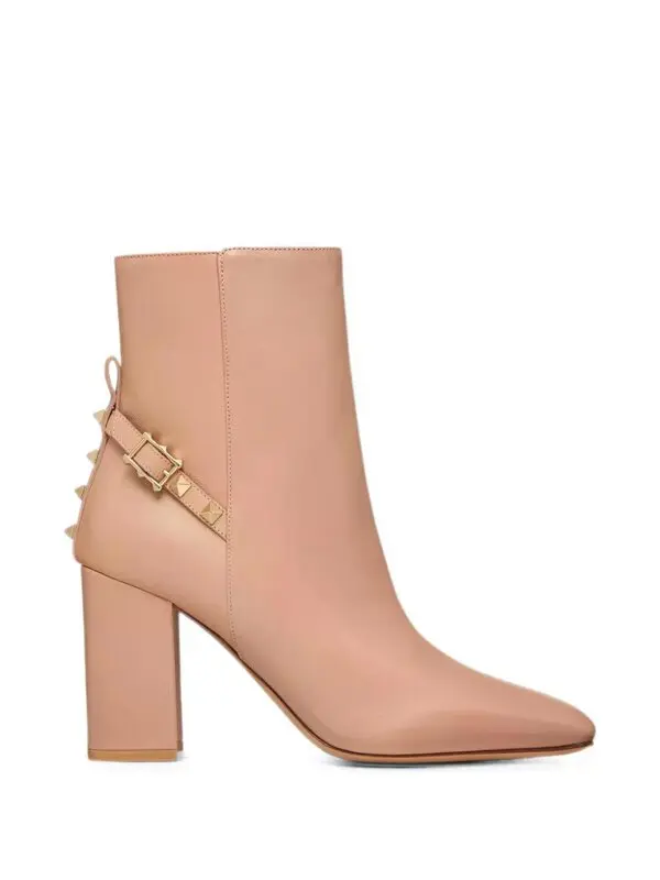 Valentino Garavani Rockstud Nappa Ankle Boots