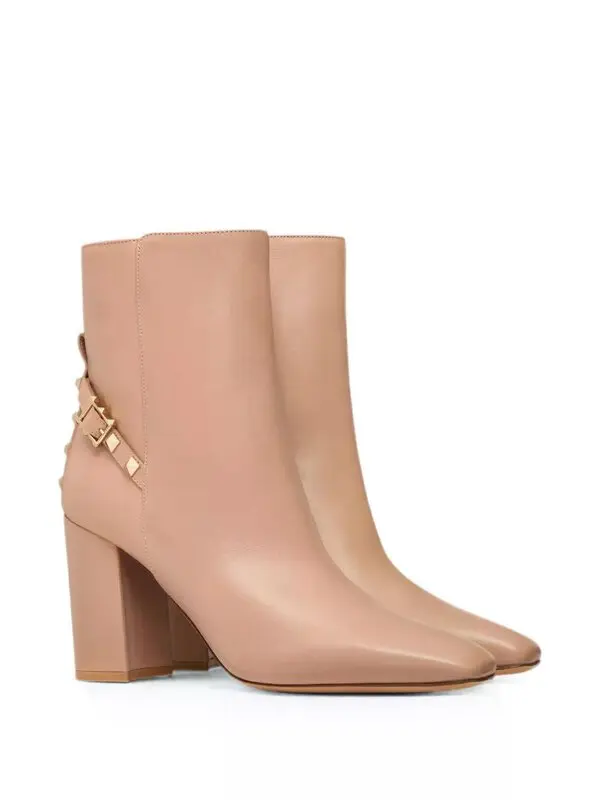 Valentino Garavani Rockstud Nappa Ankle Boots