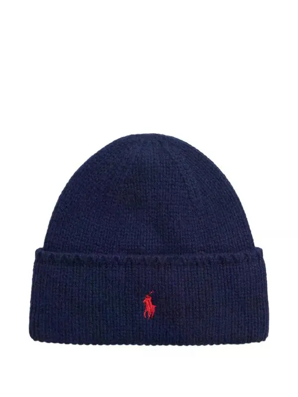Polo Ralph Lauren Pony Embroidered Beanie Hat