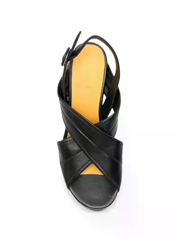 MARA BINI Crossover Strap Sandals