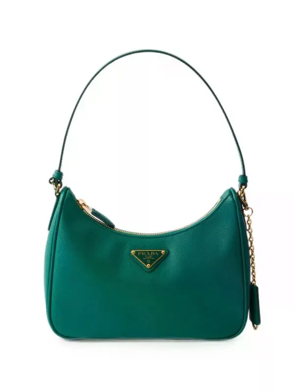 Prada Re-edition 2005 Saffiano Leather Mini Bag - Green