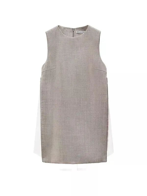 Alexander Wang Side-zip Shift Mini Dress