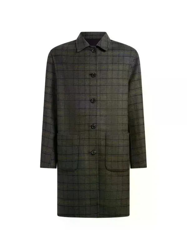 Etro Reversible Wool-blend Coat