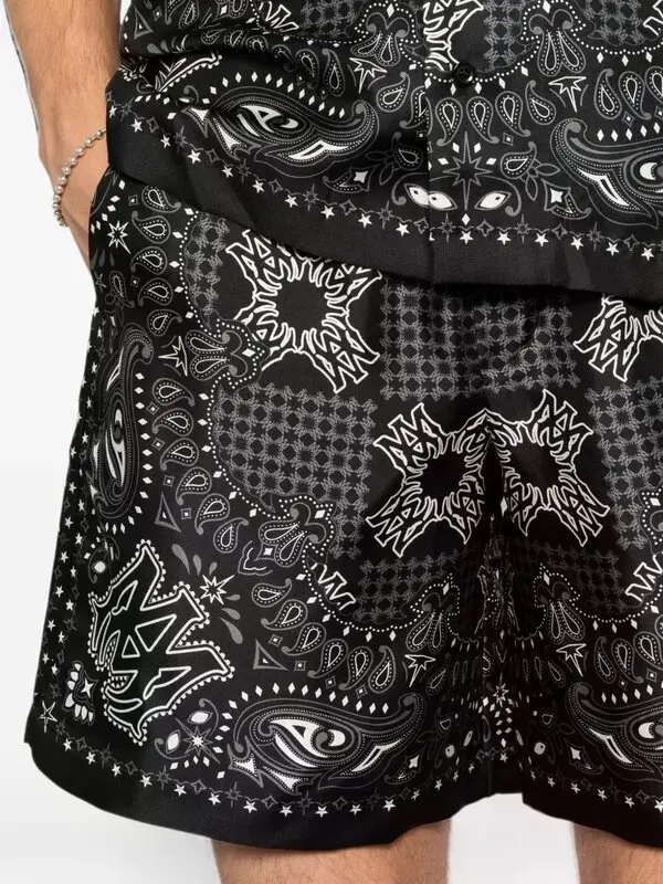 Amiri Ma Check Shorts