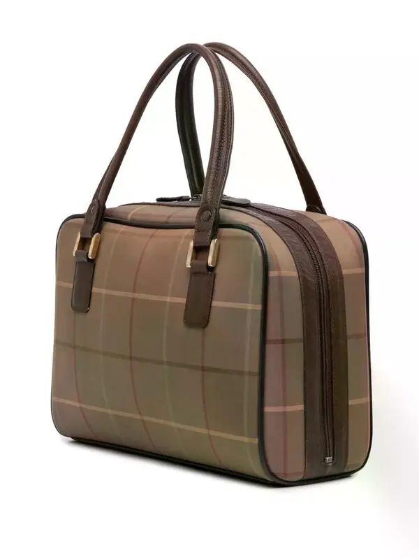 Burberry Vintage Check Canvas Handbag