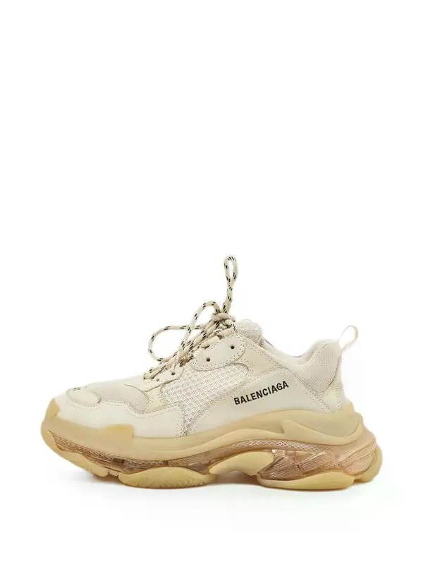Balenciaga Triple S Mesh Sneakers - Neutrals