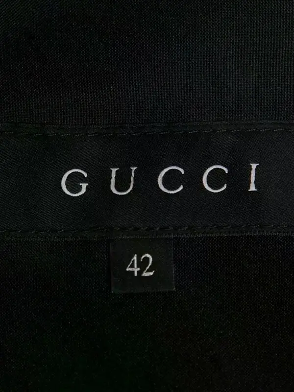 Gucci Single-breasted Octagonal Pattern Coat
