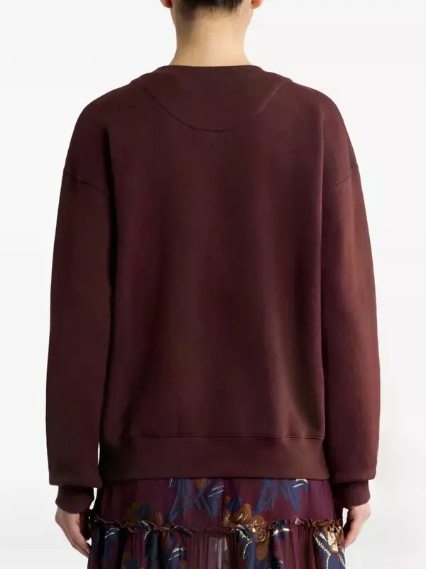Etro Cotton Sweatshirt With Pegaso Print