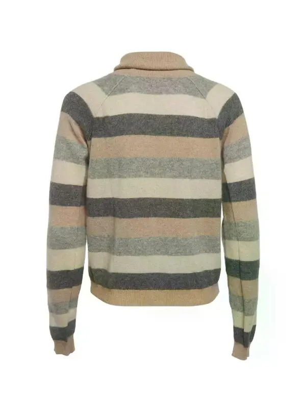 Max Mara Striped Cashmere Sweater