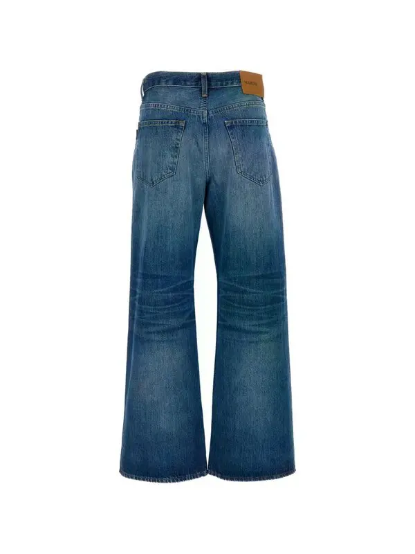 HAIKURE Winny Faded Wide-leg Jeans