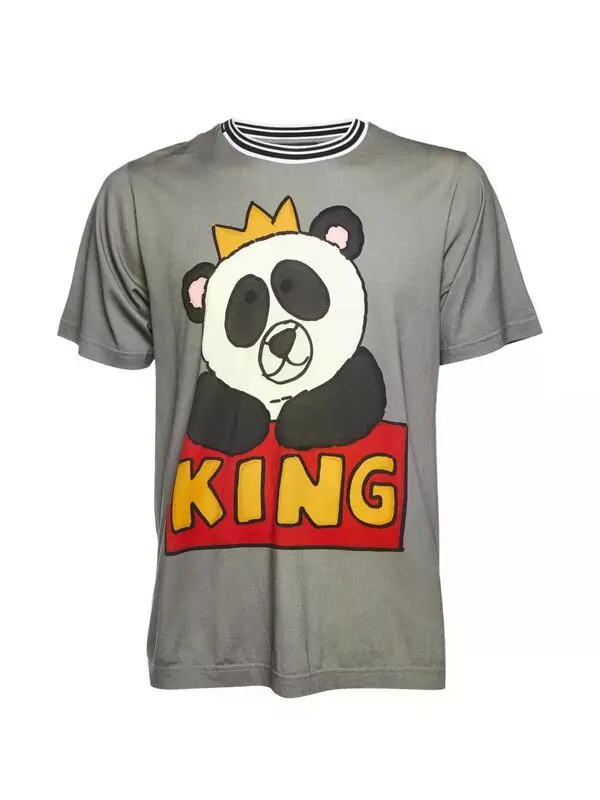 Dolce & Gabbana Panda King Graphic T-shirt