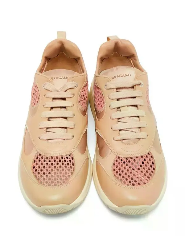 FERRAGAMO Cosimina Sneakers - Neutrals