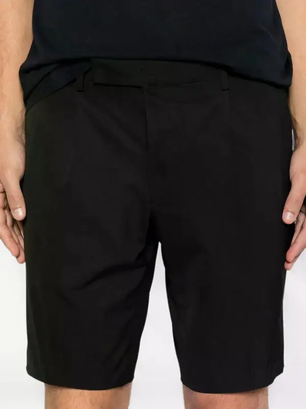 VELA SHOP Pleated Shorts With Belt Loops