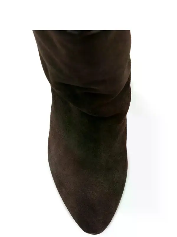 Isabel Marant Étoile Dalby Tassel-detail Braided-trim Boots - Brown